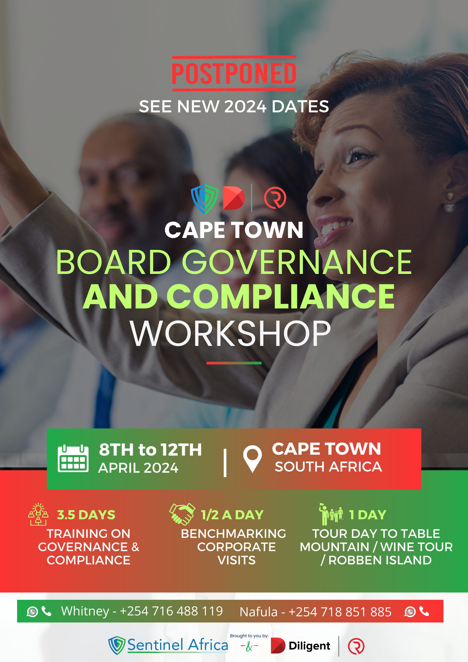 BOARD GOVERNANCE AND COMPLIANCE WORKSHOP - CAPE TOWN 2024 - Sentinel ...